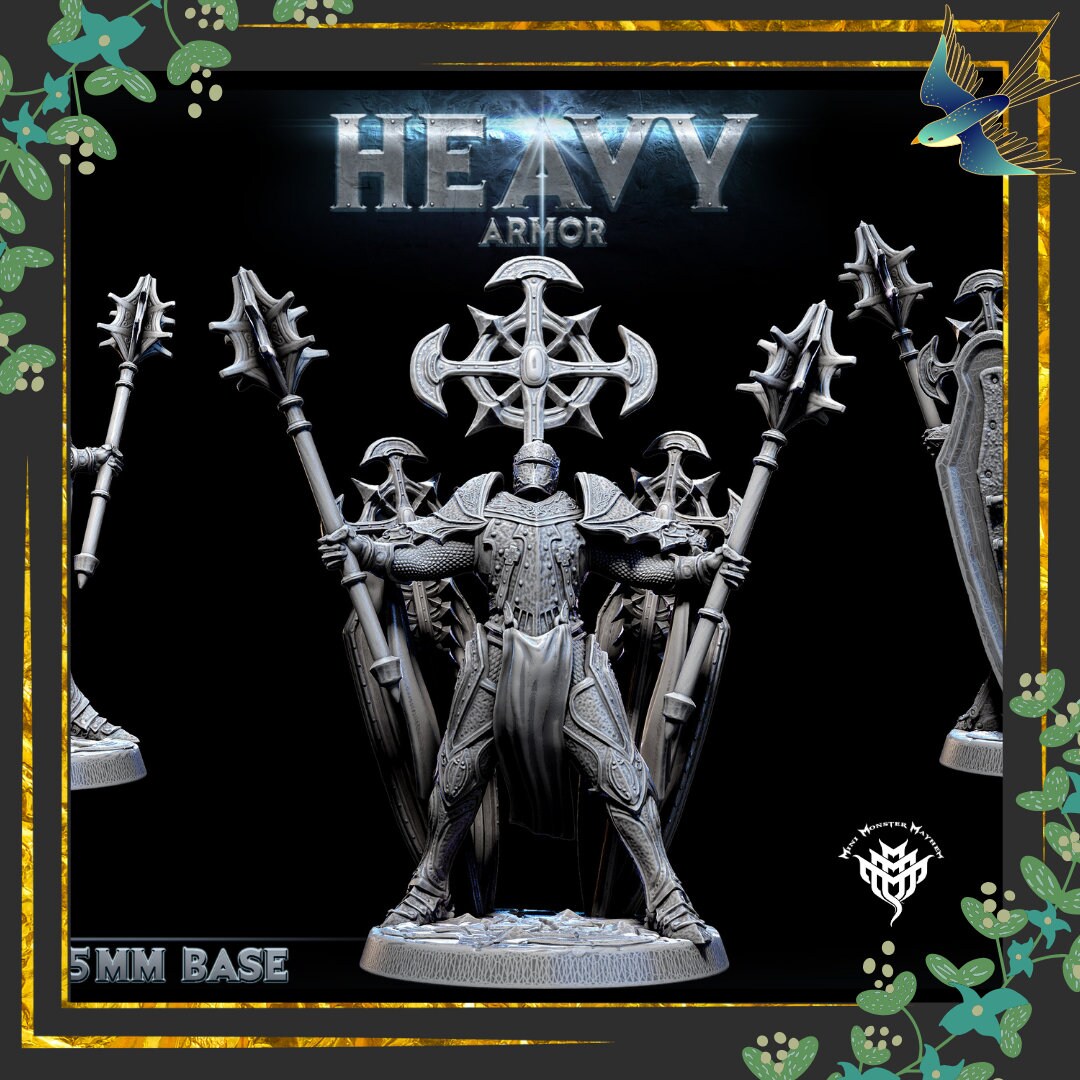 Divine Bulwark Mini Monster Mayhem Dnd Miniature Hand-painted Miniature ...