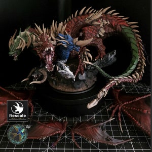 Tiamat | Rescale Miniatures | Dnd Tabletop Miniature | Hand-painted ...