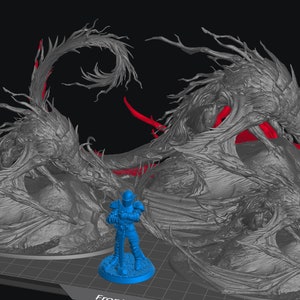 Briar Dragon Rescale Miniatures Tabletop Miniature Hand-painted Mini ...