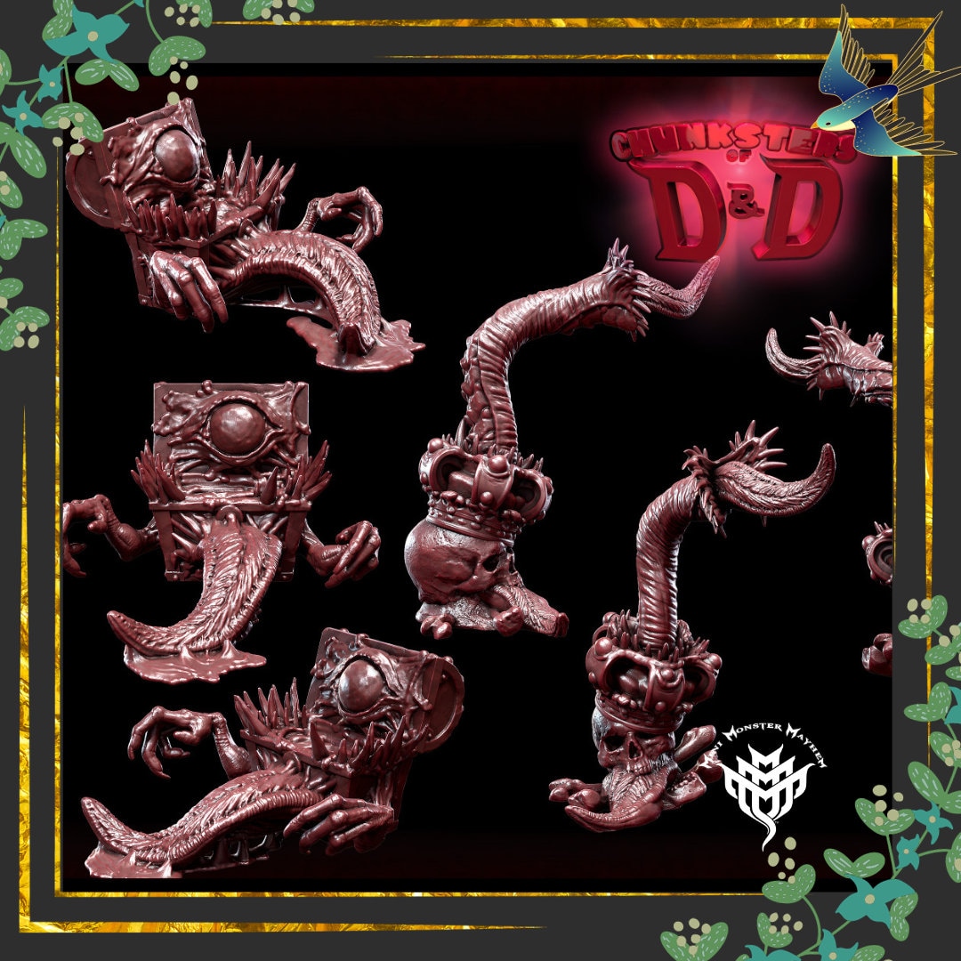 Mimics | Mini Monster Mayhem | Tabletop Miniature | Hand-painted ...