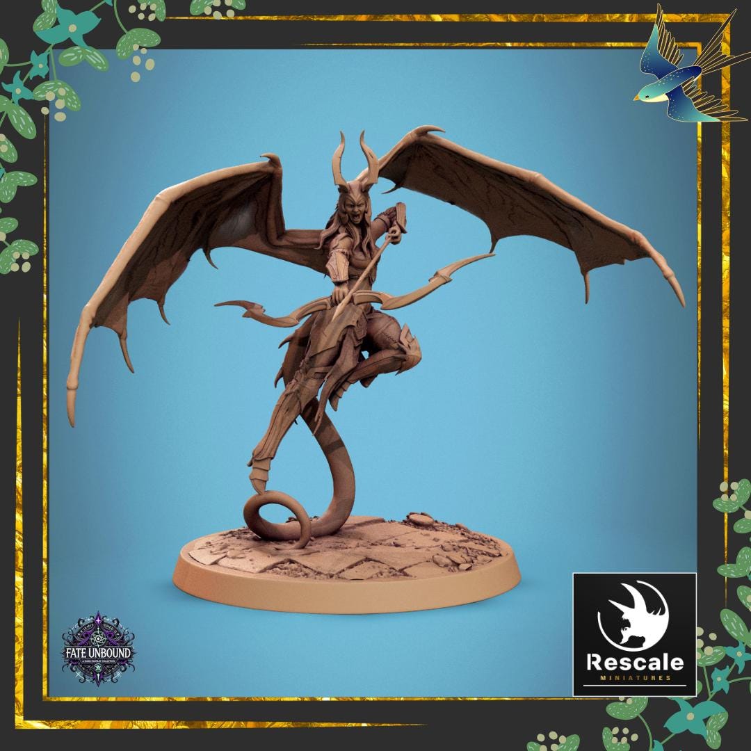 Farewell SALE | Cambion | Rescale Miniatures | Dnd Tabletop Miniature ...