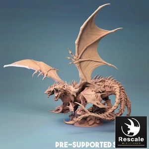 Tiamat | Rescale Miniatures | Dnd Tabletop Miniature | Hand-painted ...