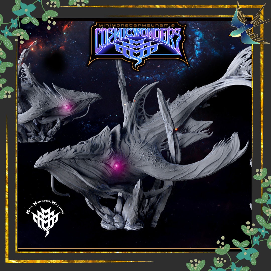 Cosmic Megaptera Mini Monster Mayhem Tabletop Miniature Hand-painted by ...