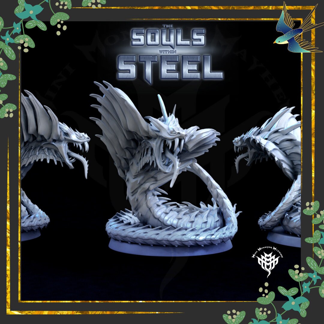 Mech Cobra | Mini Monster Mayhem | Dnd Miniature | Hand-painted ...