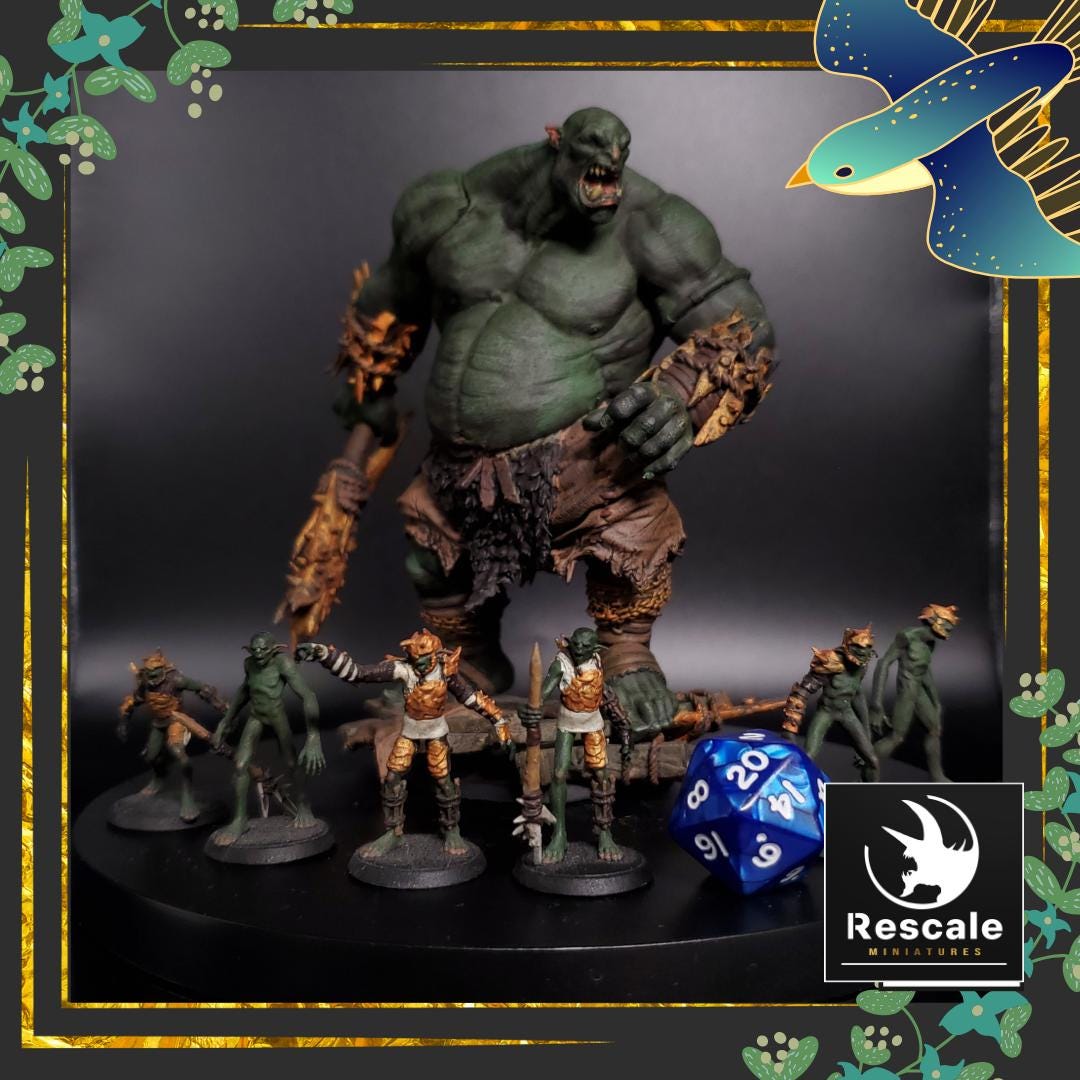 Copper Gang | Troll and Goblin Bundle | Rescale Miniatures | Hand ...