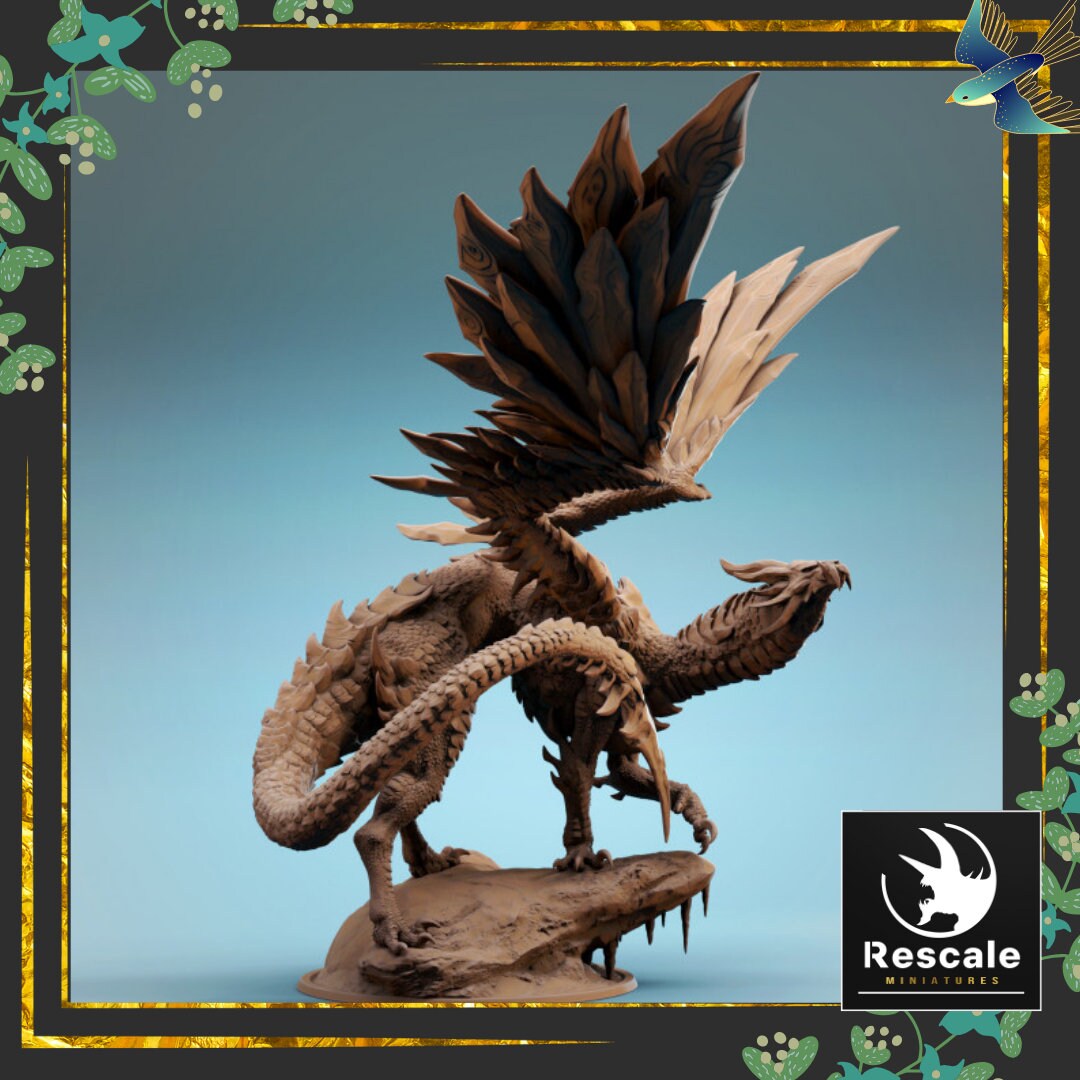 Steel Dragon | Rescale Miniatures | Tabletop Miniature | Hand-painted ...