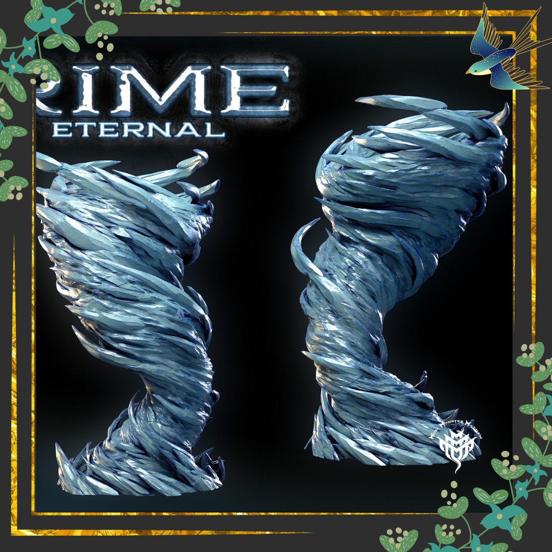 Ice Tornado | Mini Monster Mayhem | Dnd Miniature | Hand-painted ...