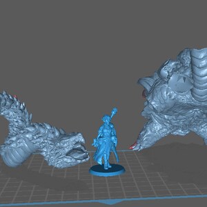 Snapping Turtle Hydra | Stormborn Collectibles | Tabletop Miniature ...