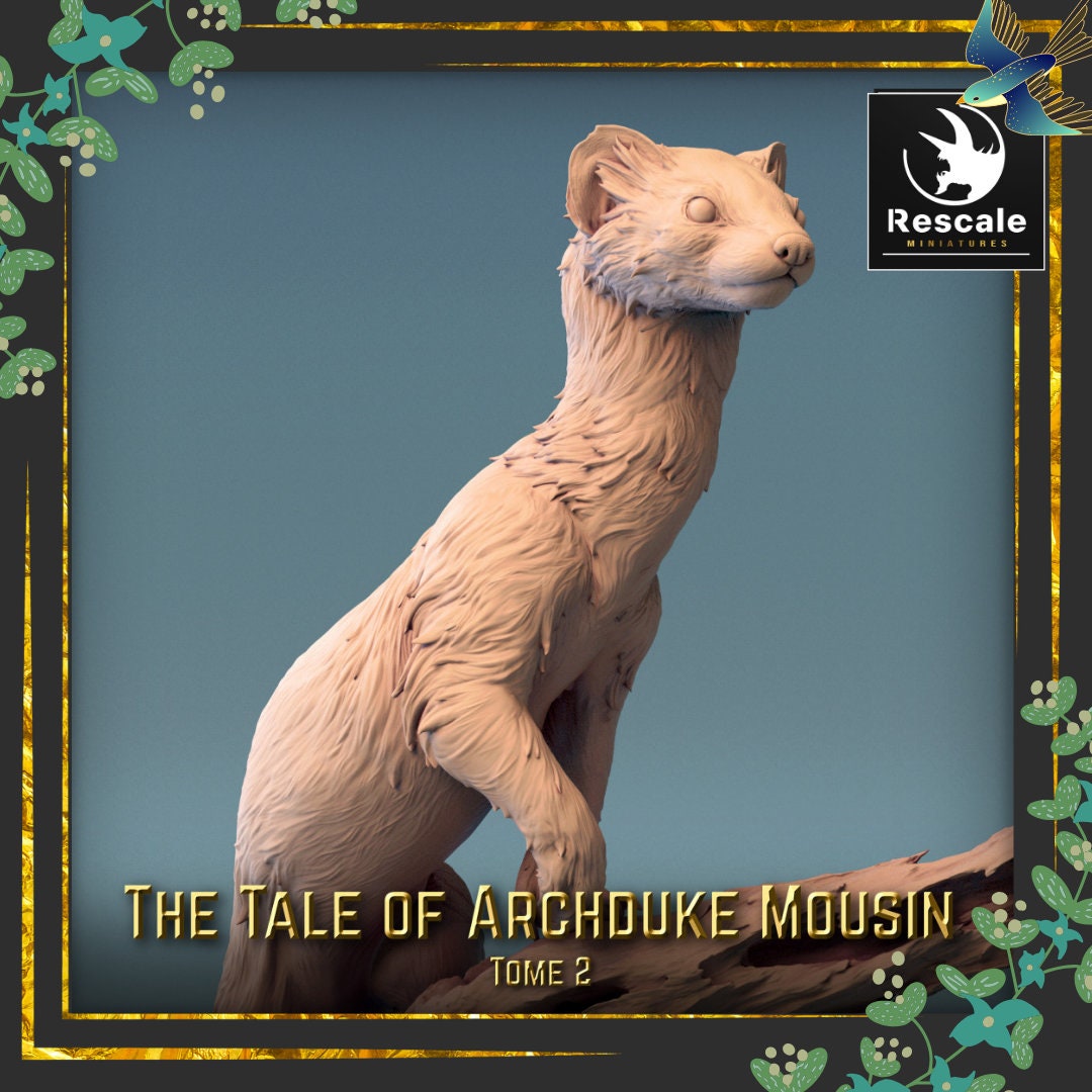 Weasels | Rescale Miniatures | Tabletop Miniature | Hand-painted Minis ...