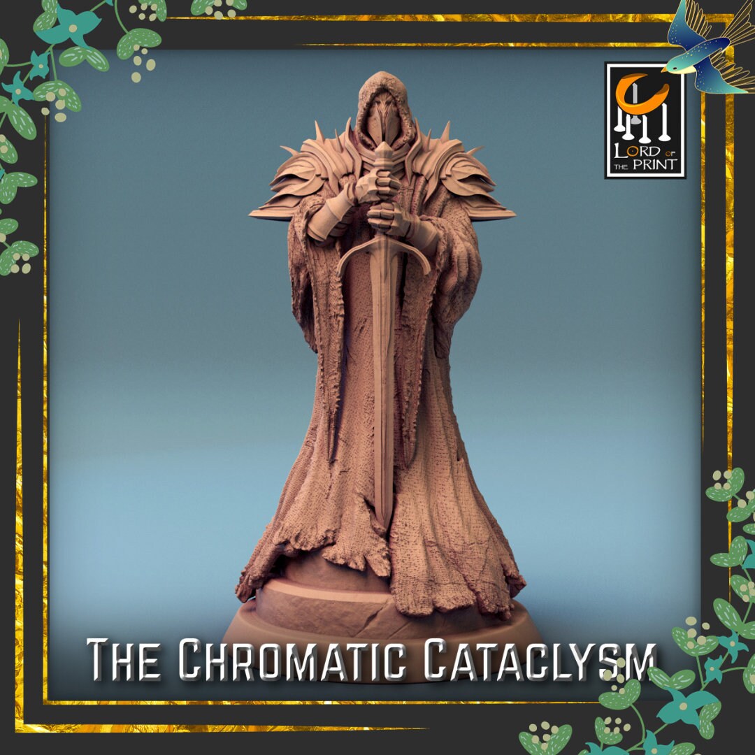 Draconic Shadow Cultists Lord of the Print Tabletop Miniature Hand ...