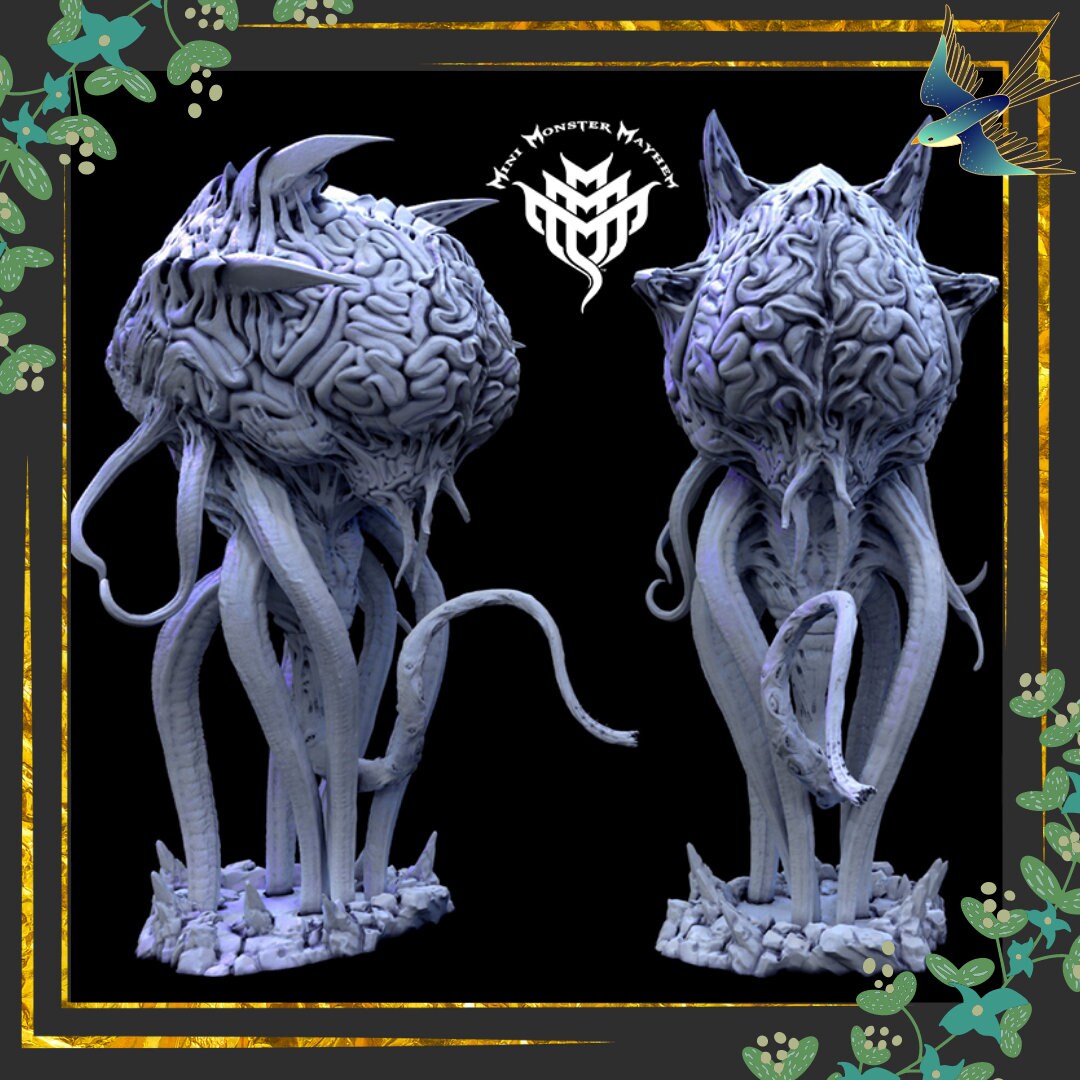Intellect Overlord | Mini Monster Mayhem | Tabletop Miniature | Hand ...