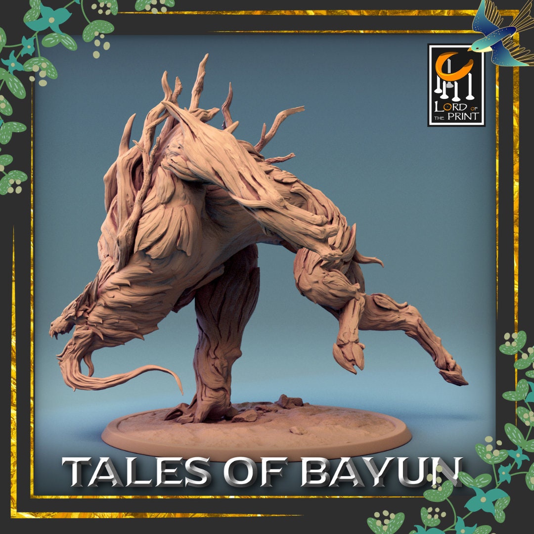 Wood Werewolf Lord of the Print Tabletop Miniature Hand-painted Mini ...