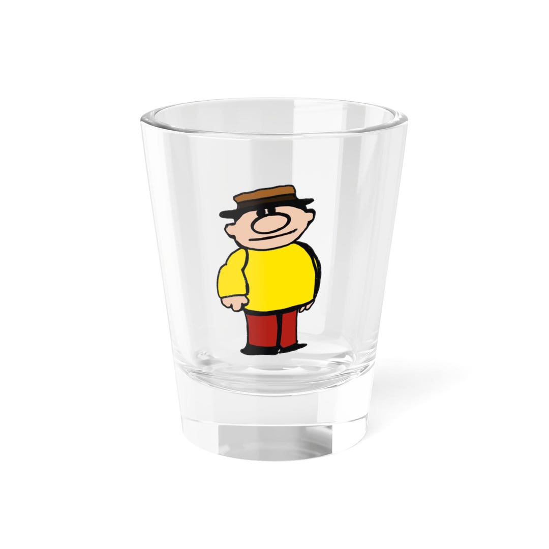 Teeny Little Super Guy 1.5 Oz Retro Shot Glass | Retro 80s Nostalgia ...
