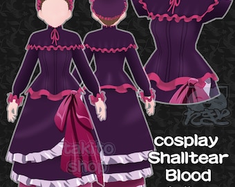 Overlord Shalltear Bloodfallen Cosplay Costume - Etsy