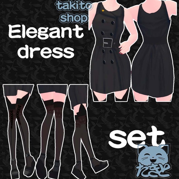 Vtuber Elegant Dress - Etsy