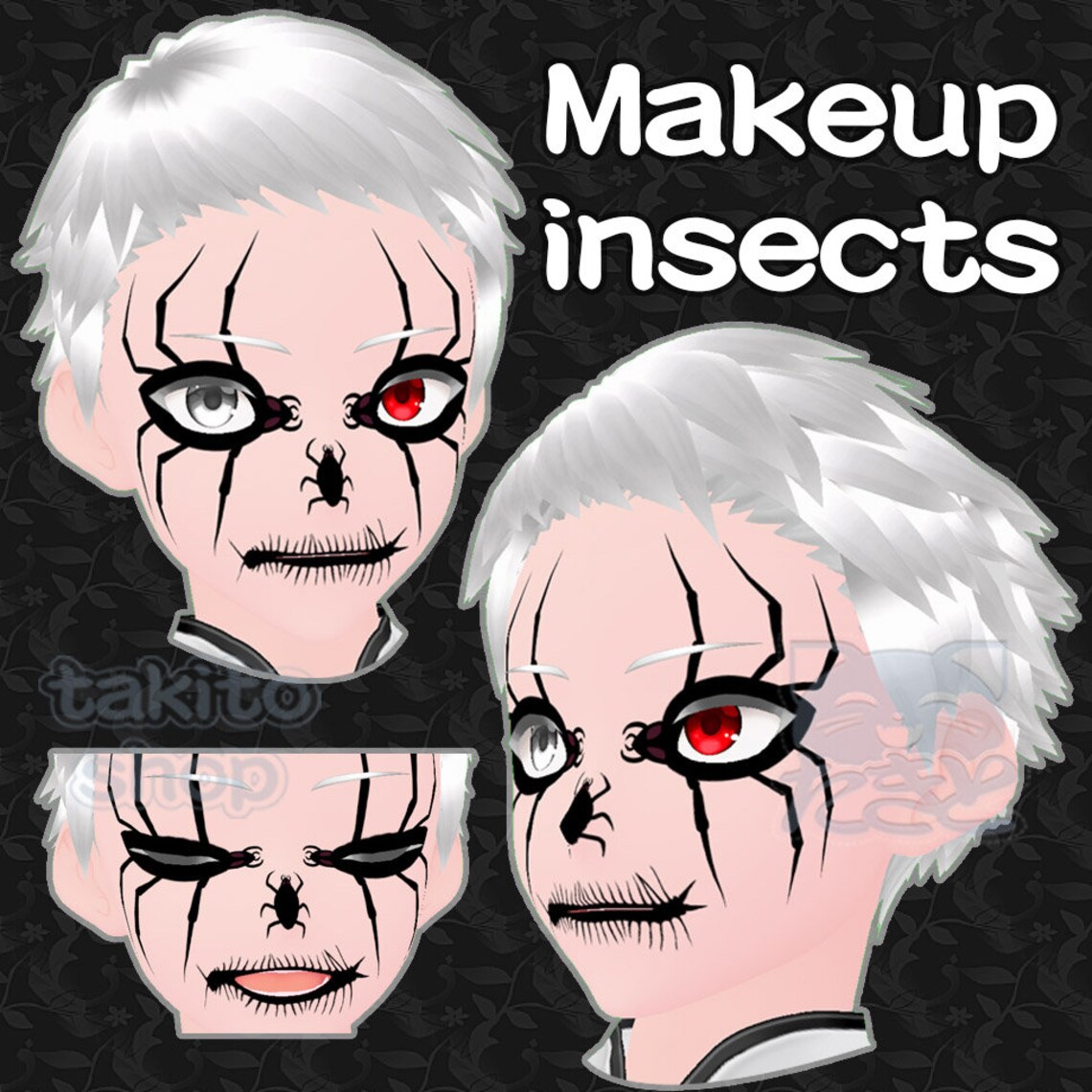 昆虫風メイク『 Insect Style Makeup 』 - Etsy