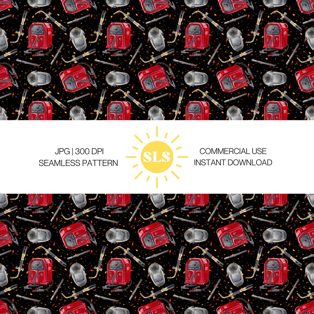 Welding Seamless File - Welder Seamless File - Welding Helmet Seamless ...