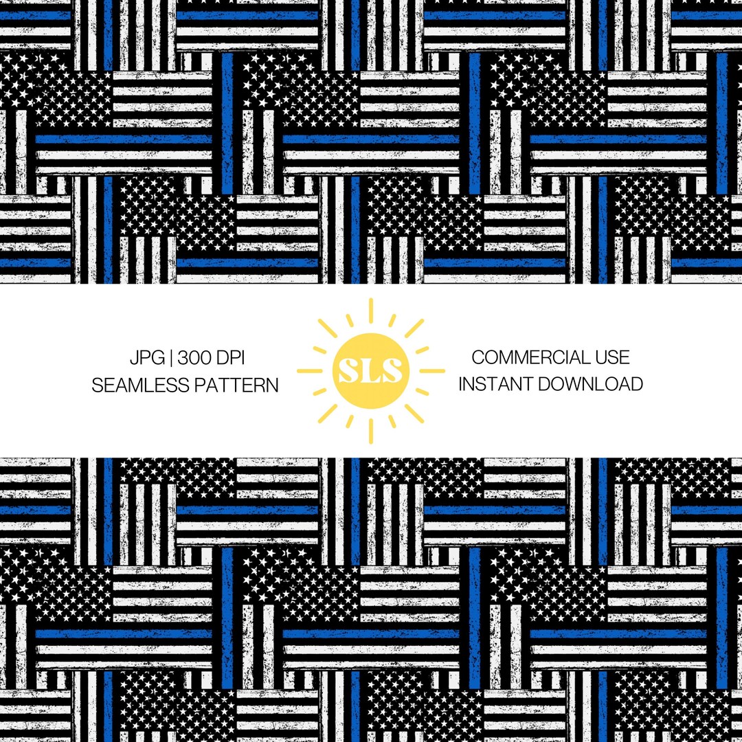 Police Flag Seamless File - Policeman Seamless Design - Seamless Art ...