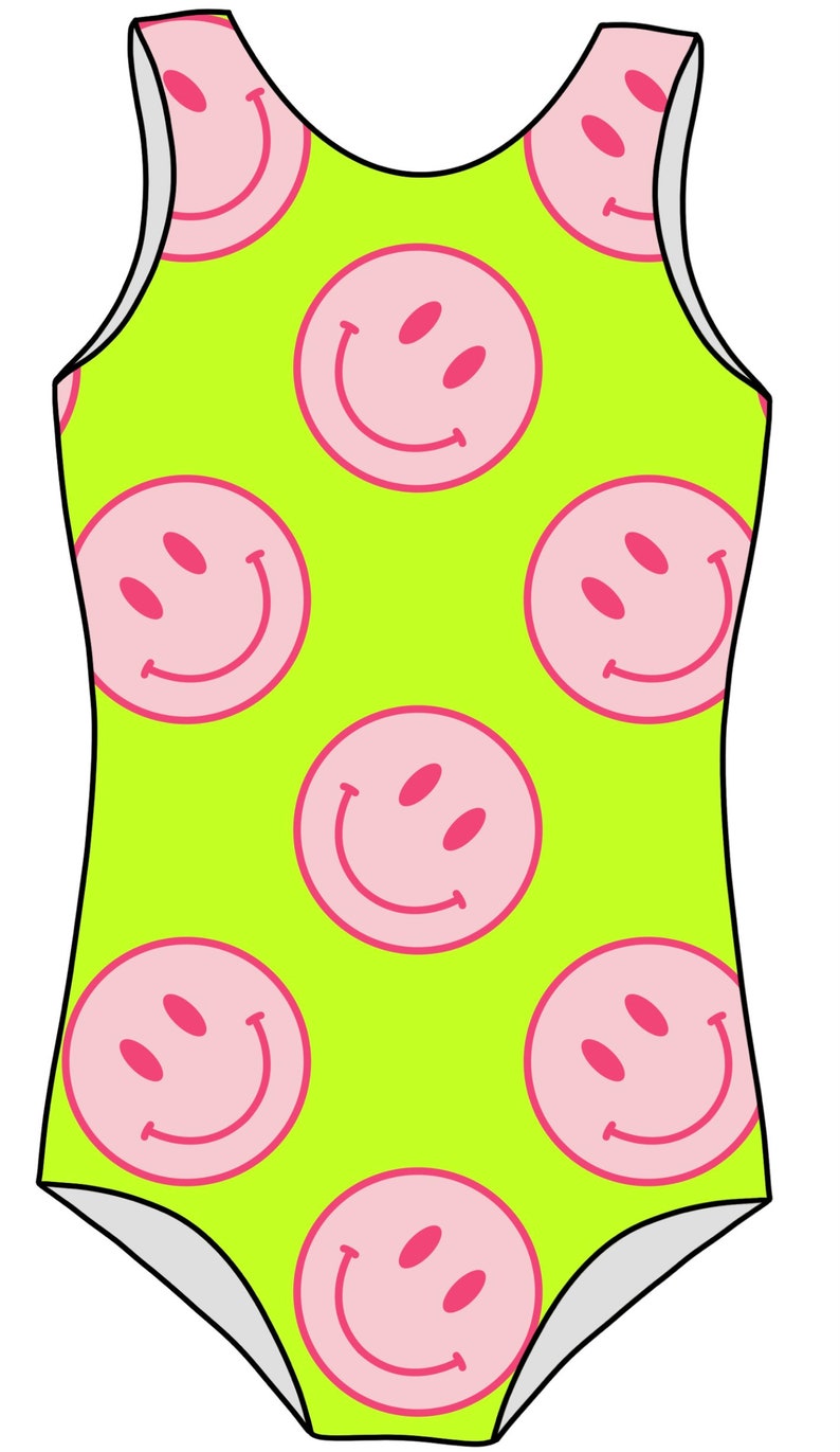 Safe Swim Smiley Seamless File - Etsy