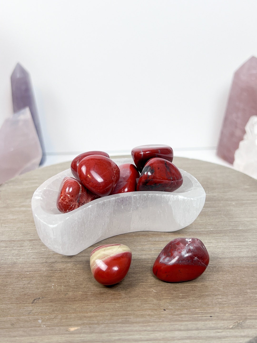 Red Jasper Tumble | Tumbled Crystals - Etsy