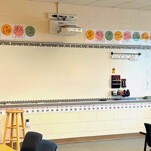 Cursive Alphabet Posters - Classroom Decor - Totally Teal - Digital ...