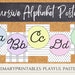 Cursive Alphabet Posters - Classroom Decor - Playful Pastels - Digital ...