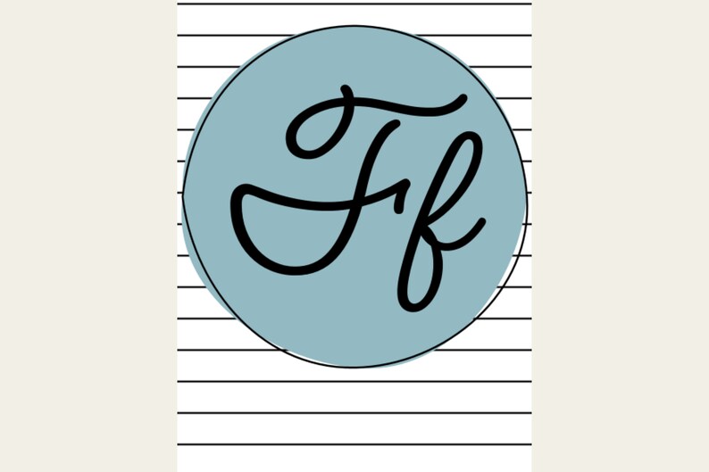 Cursive Alphabet Posters - Classroom Decor - Cool & Classy - Digital ...