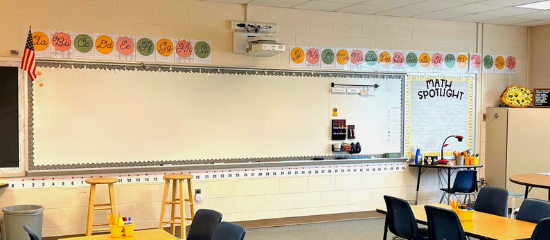 Cursive Alphabet Posters - Classroom Decor - Cool & Classy - Digital ...