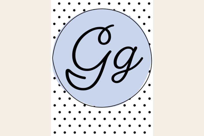 Cursive Alphabet Posters - Classroom Decor - Cool & Classy - Digital ...