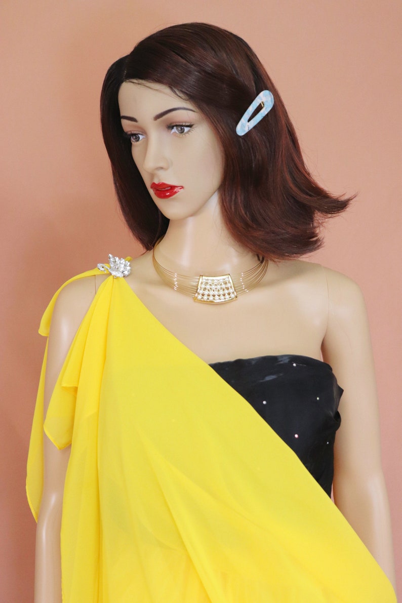 Umushanana | Yellow Mushanana With Sheer Drape| Umukenyero | Umucenyero ...