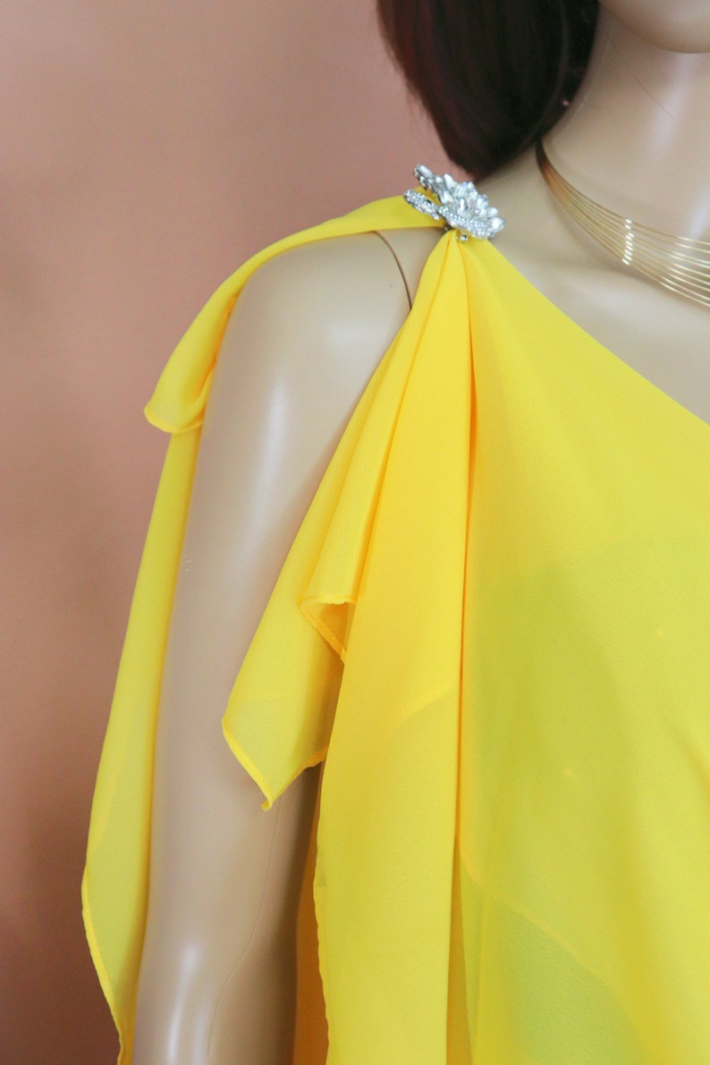 Umushanana | Yellow Mushanana With Sheer Drape| Umukenyero | Umucenyero ...