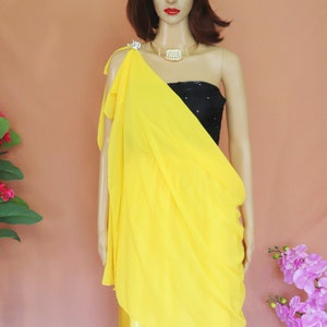 Umushanana | Yellow Mushanana With Sheer Drape| Umukenyero | Umucenyero ...