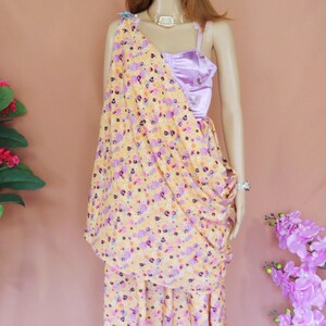 Mushanana in Peach Floral Pattern Umukenyero Umucenyero Umwitero ...