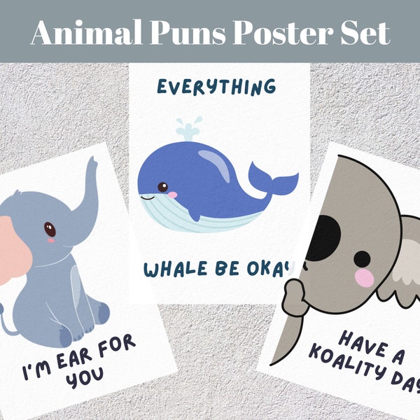 Animal Puns - Etsy