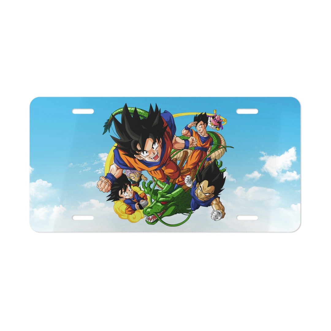 Dragon Z Vanity Plate Dragon Z License Plate Vanity Plate - Etsy