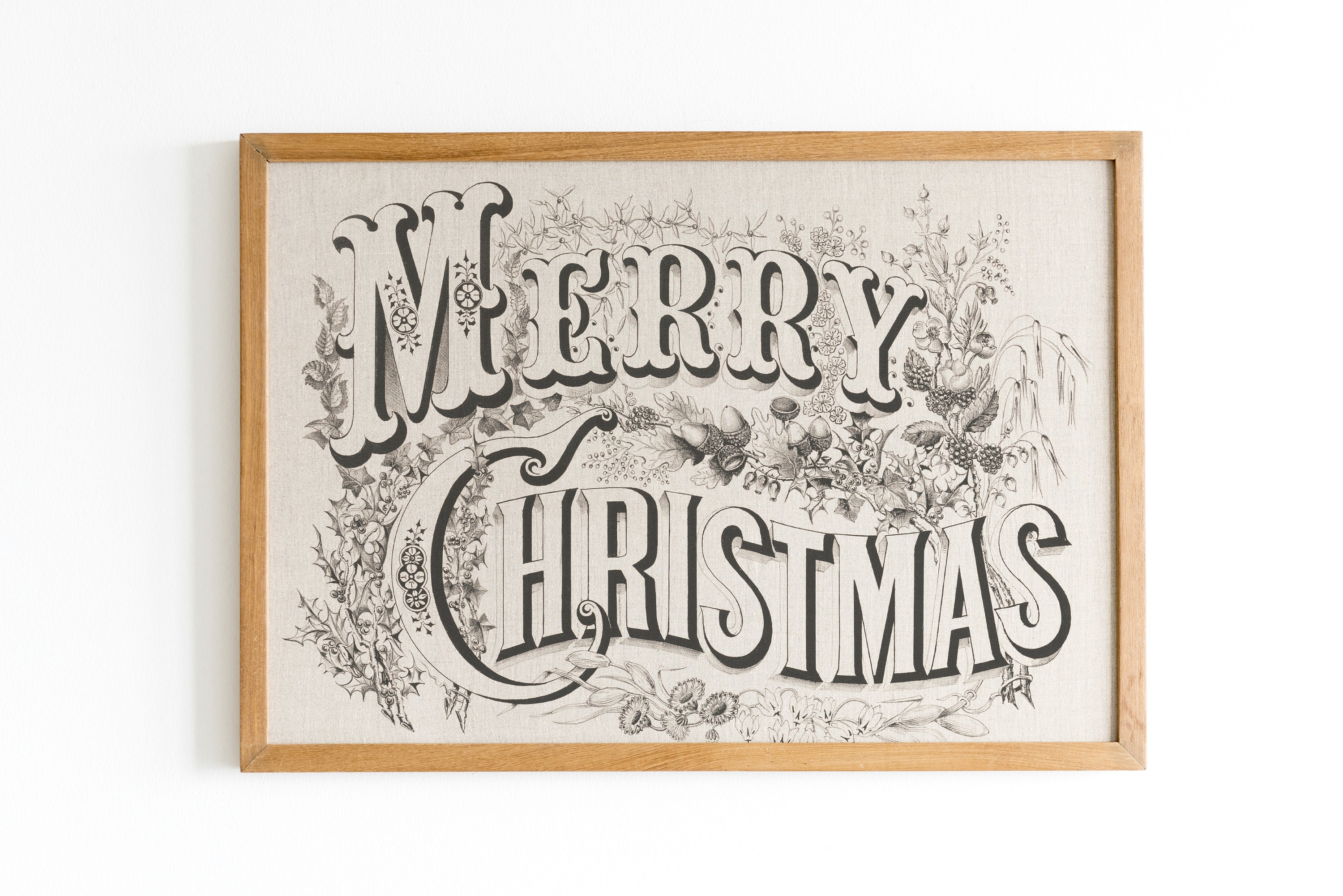 Vintage Printable Merry Christmas Vintage Lithograph Christmas ...