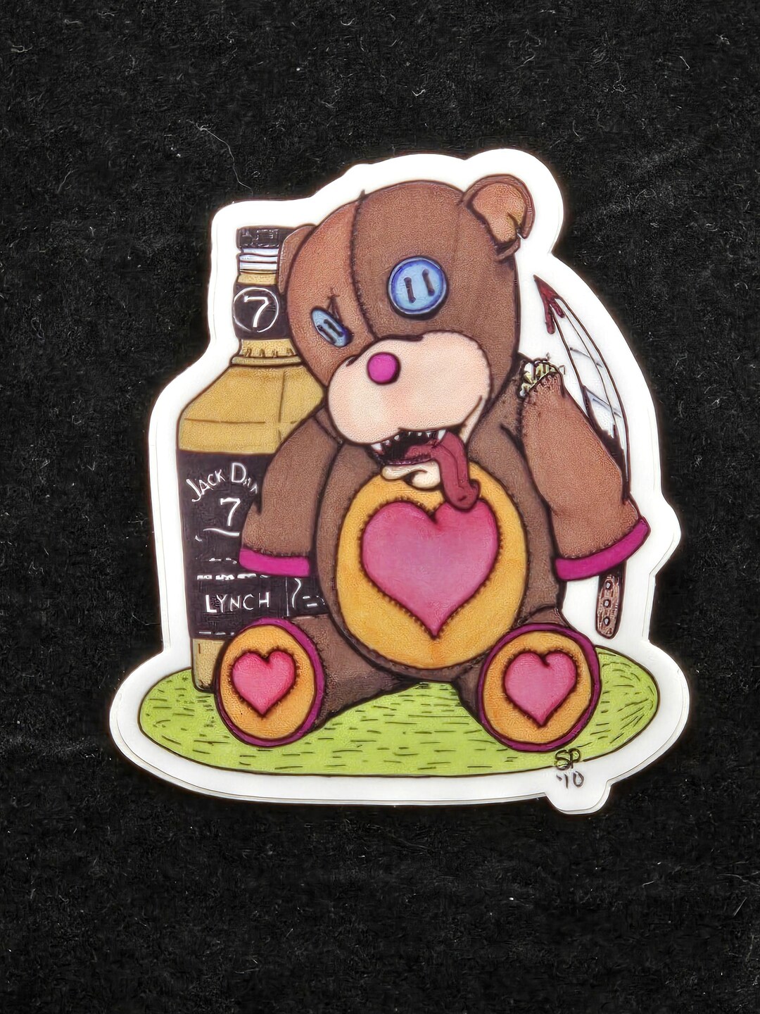 Dangerous Toys - Teddy Decal/sticker - Etsy