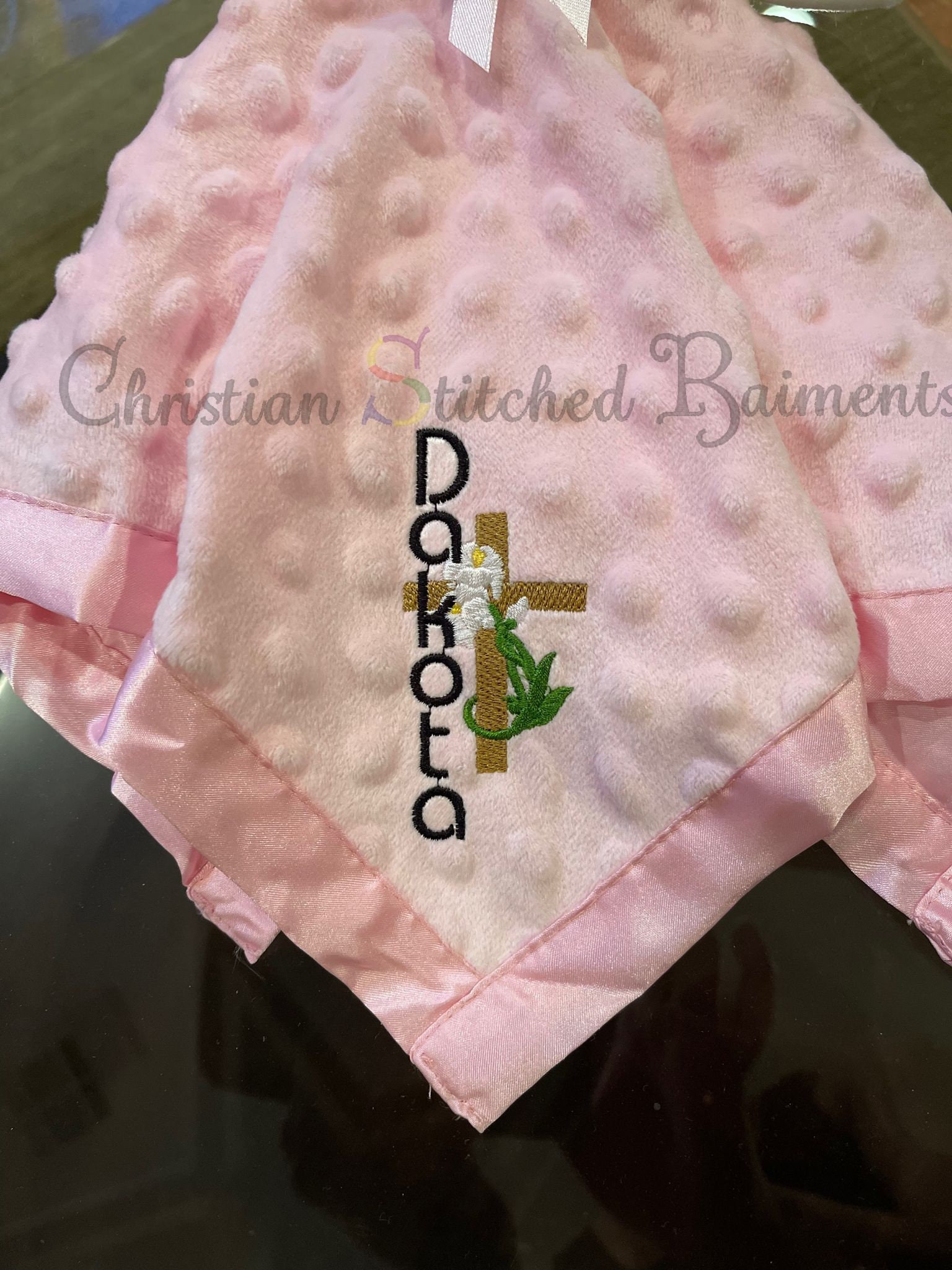 Personalized Security Blanket/lovey.stuffed Animal. Baby Gift ...