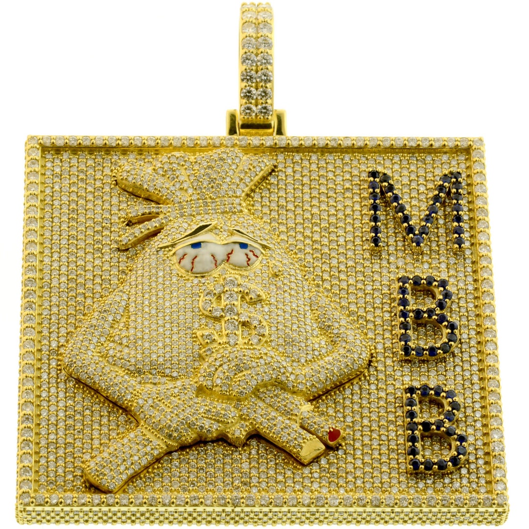 Custom Made Diamond Pendant send Us Your Design and We Will Make It ...