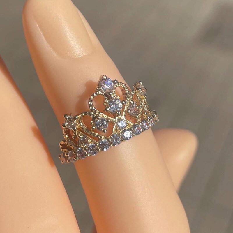 Tiara Ring - Etsy