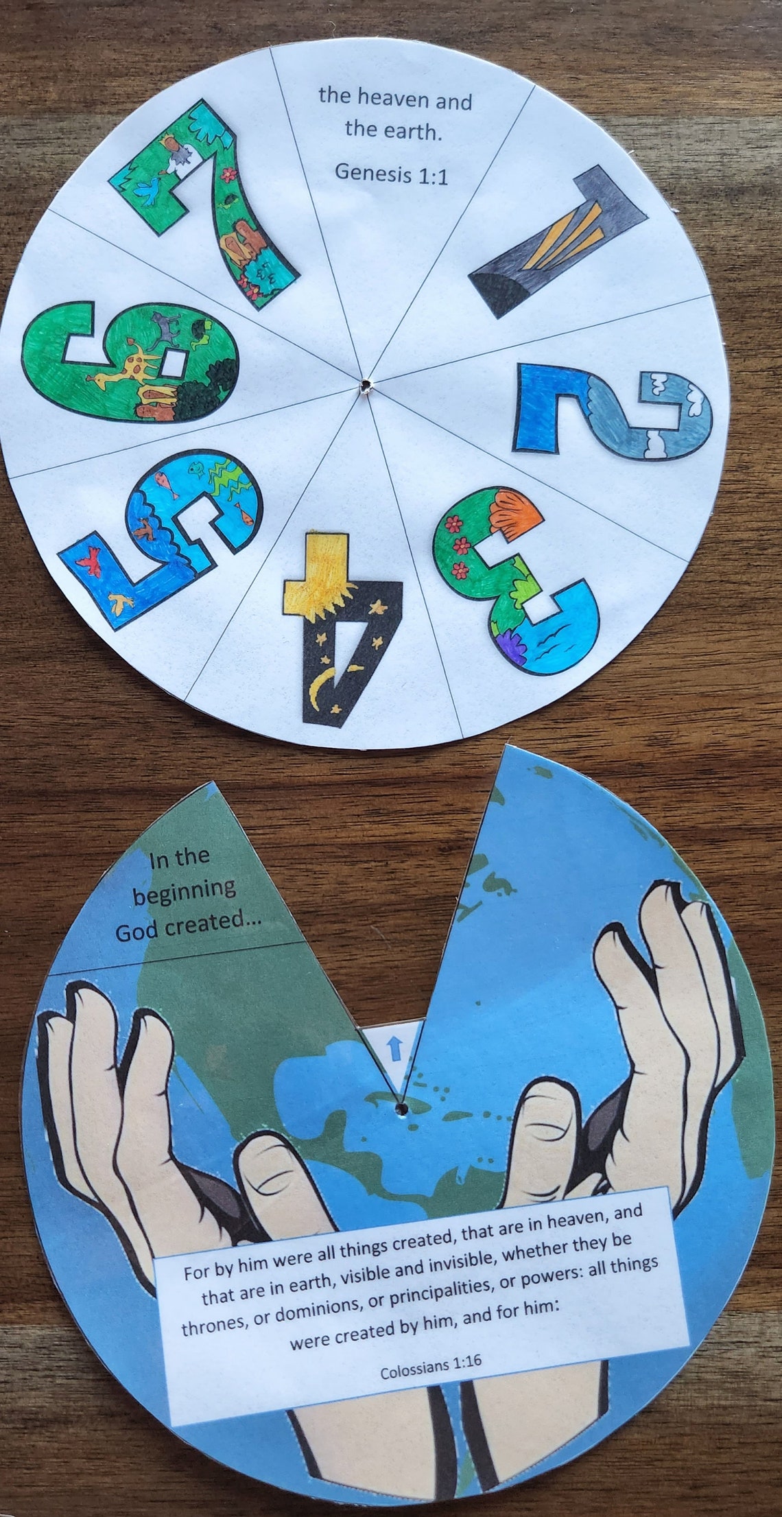 Genesis Creation Bible Lesson Printables and Activities for - Etsy Finland