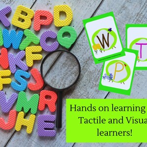 Alphabet Flashcards Spring Caterpillar Homeschool Preschool ...