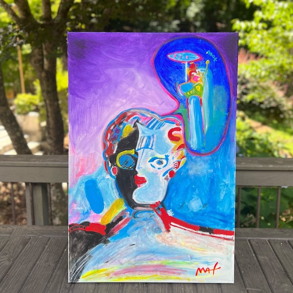 Peter Max Style - Etsy