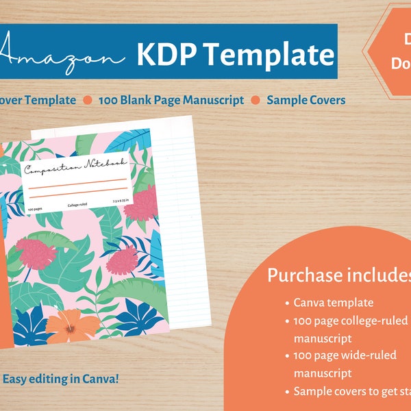 Kdp Template - Etsy