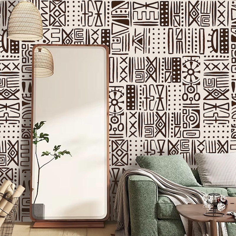 African Wallpaper - Etsy