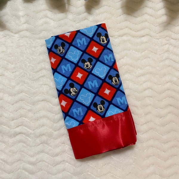 Mickey Mouse Security Blanket - Etsy