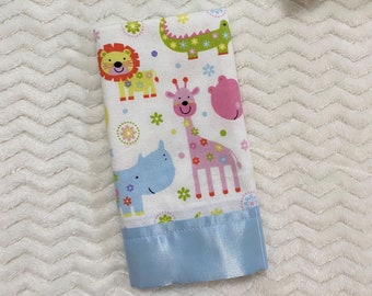 Handmade Rag Quilt Cuddle Blanket Lovey Baby Toddler Newborn - Etsy