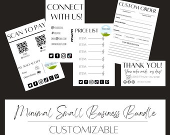 Craft Show Bundle Order Form Template Price List Template - Etsy