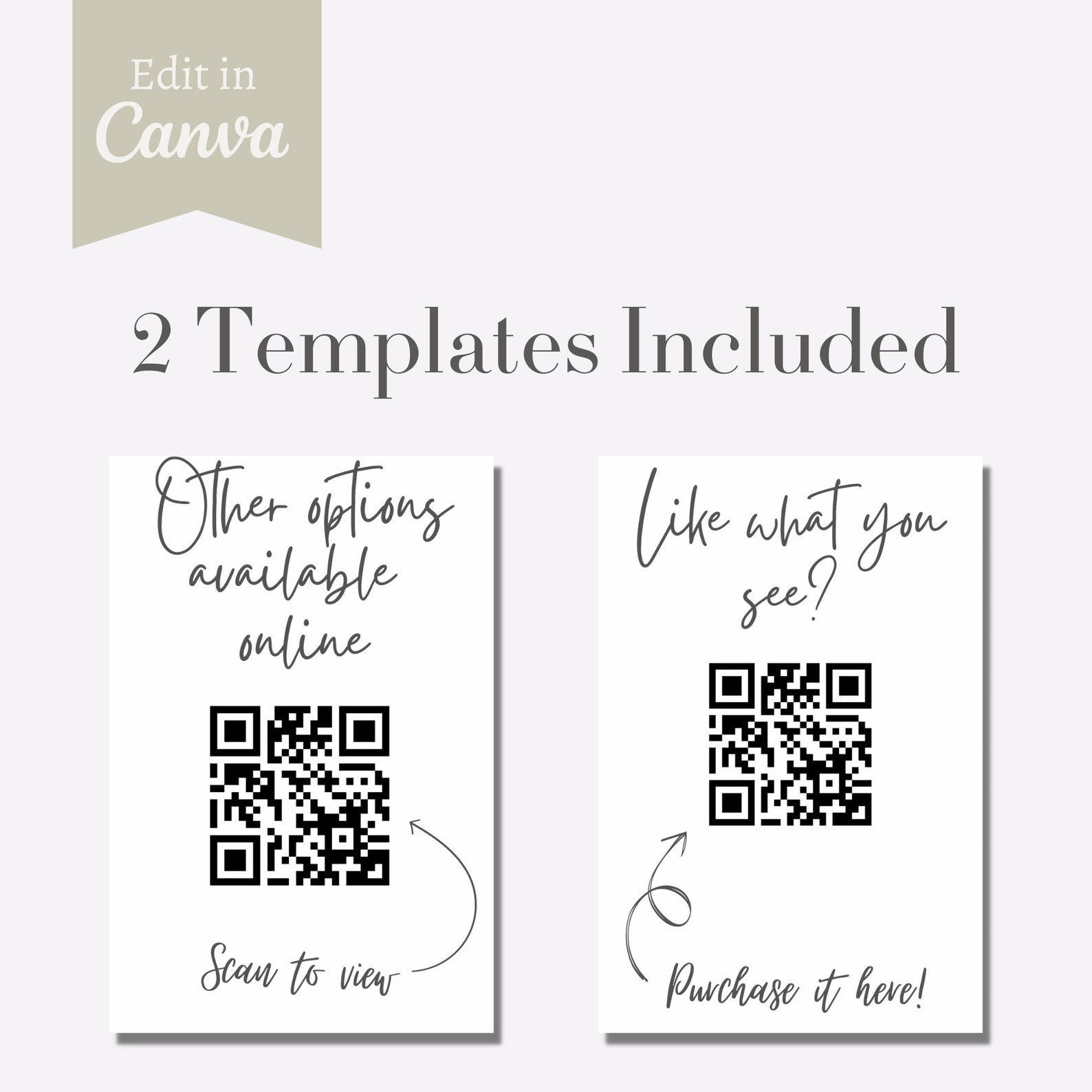 Scan to Pay Sign Template, Printable Scan to Pay Template, Editable ...
