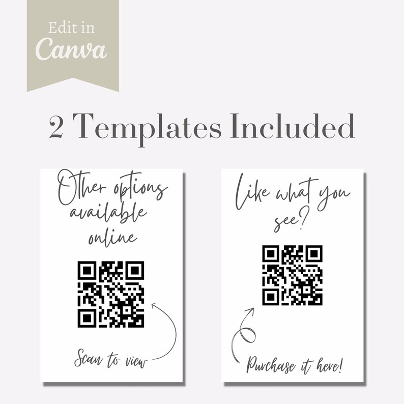 Scan to Pay Sign Template, Printable Scan to Pay Template, Editable ...